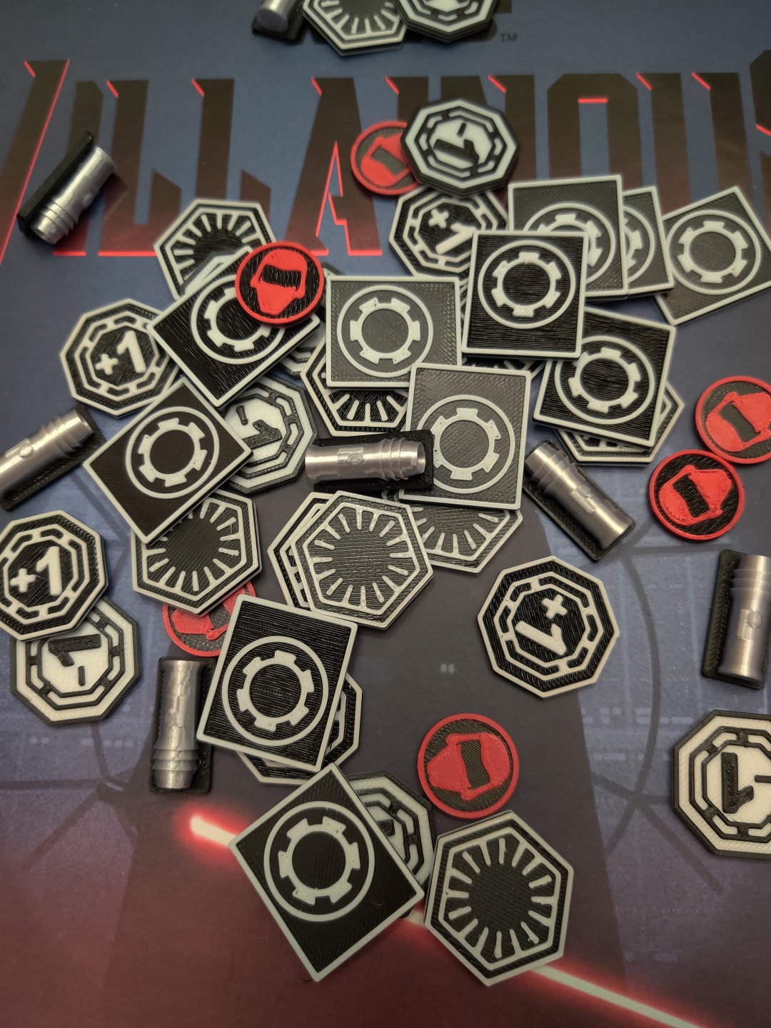 Star Wars Villainous Upgrade Tokens - Etsy