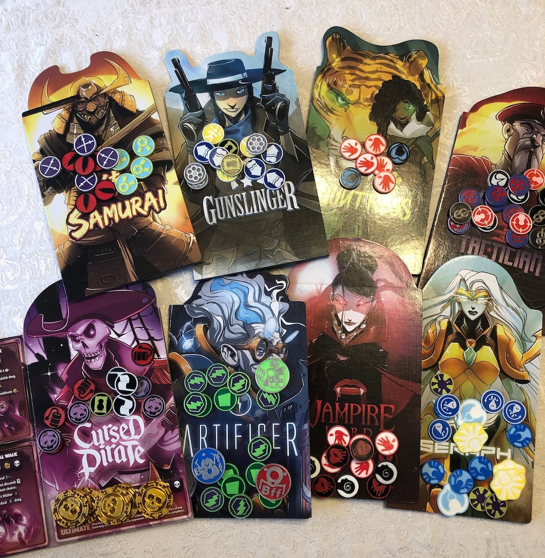 Dice Throne Season 2 Tokens - Etsy