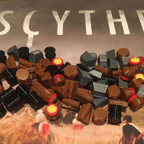 Scythe Encounter Tokens Board Game Upgrades 3D Printed | Etsy