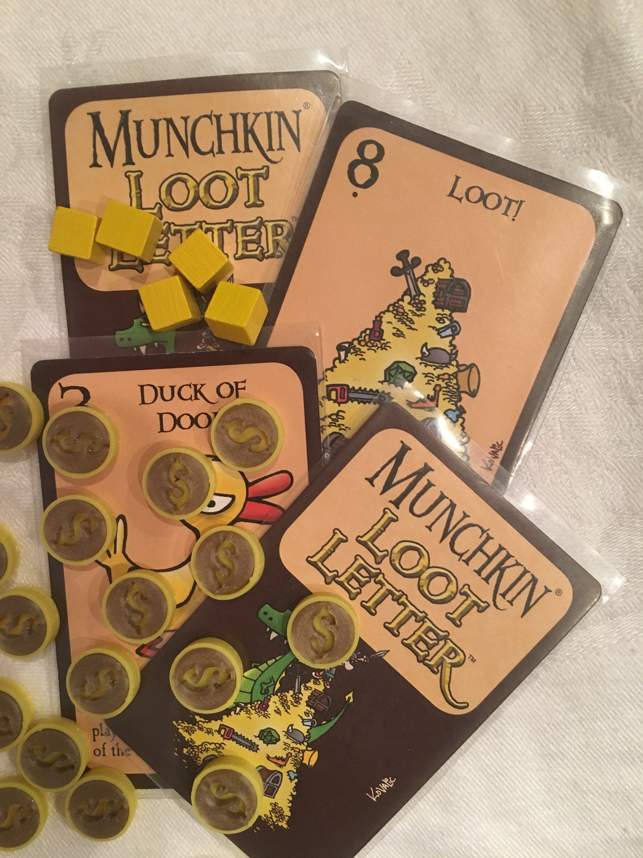 Love Letter/loot Letter/batman Letter Upgrade Tokens - Etsy Hong Kong