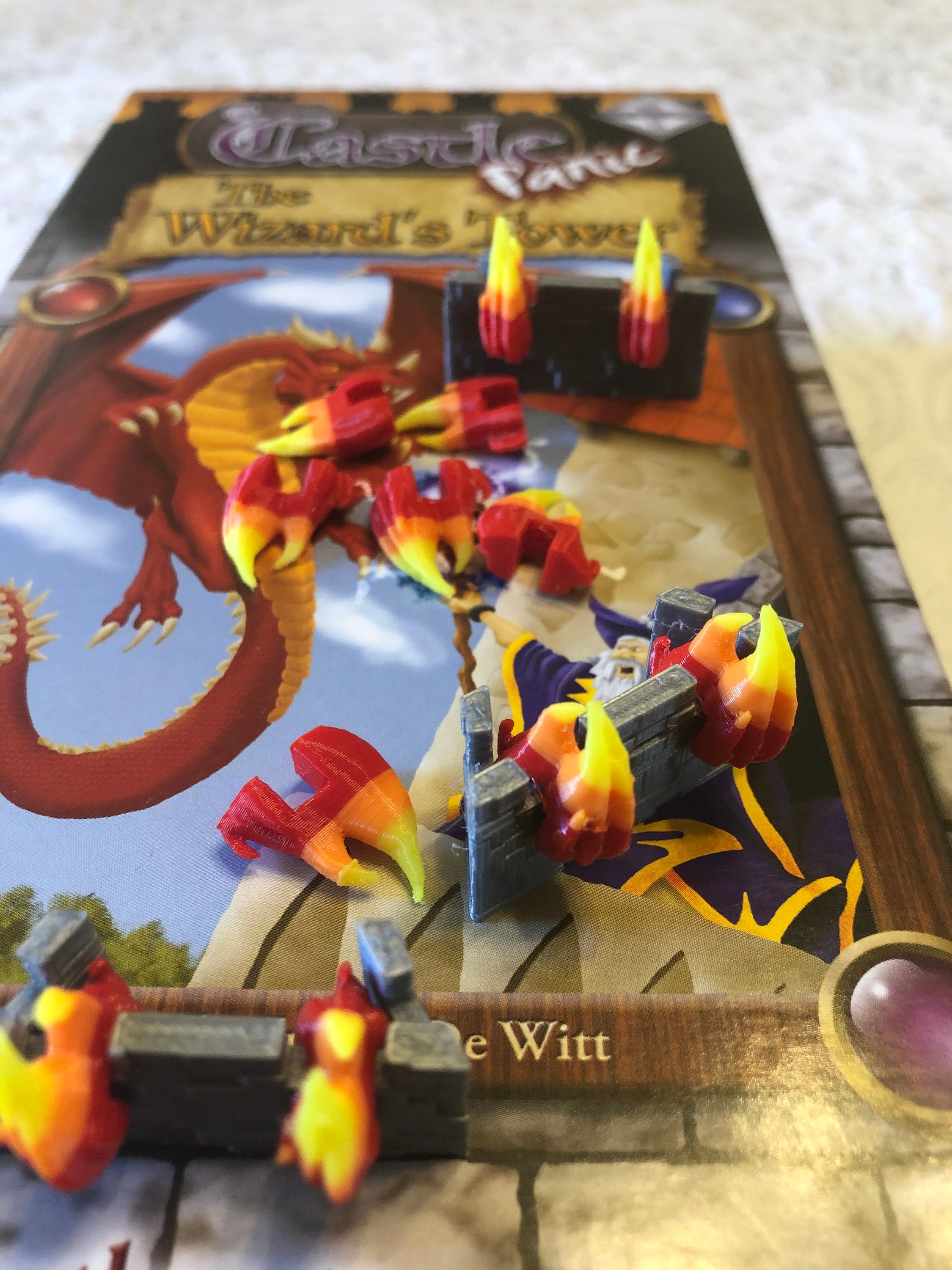 Castle Panic Wizards Tower Expansion Upgrade Tokens - Etsy