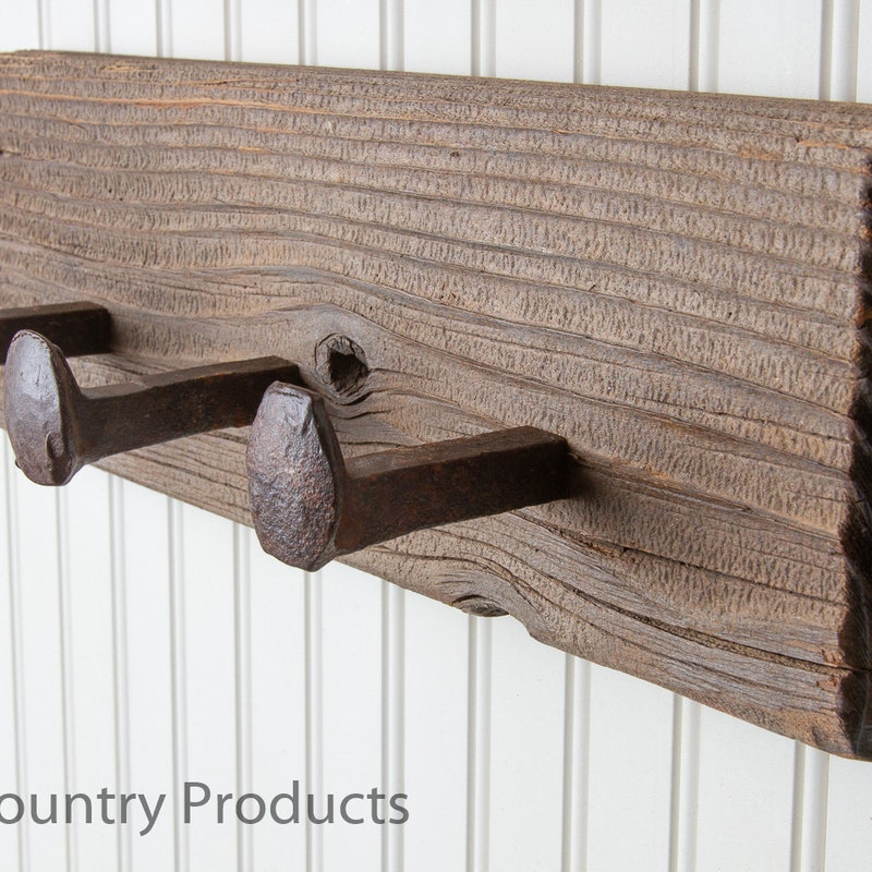 Rustic Coat Rack - Etsy