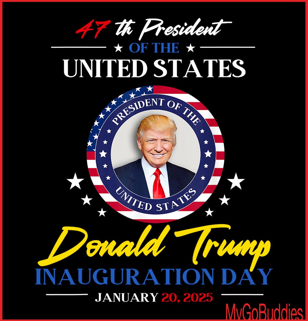 Donald Trump Inauguration Day 2025 Png, 47th US President Inauguration ...