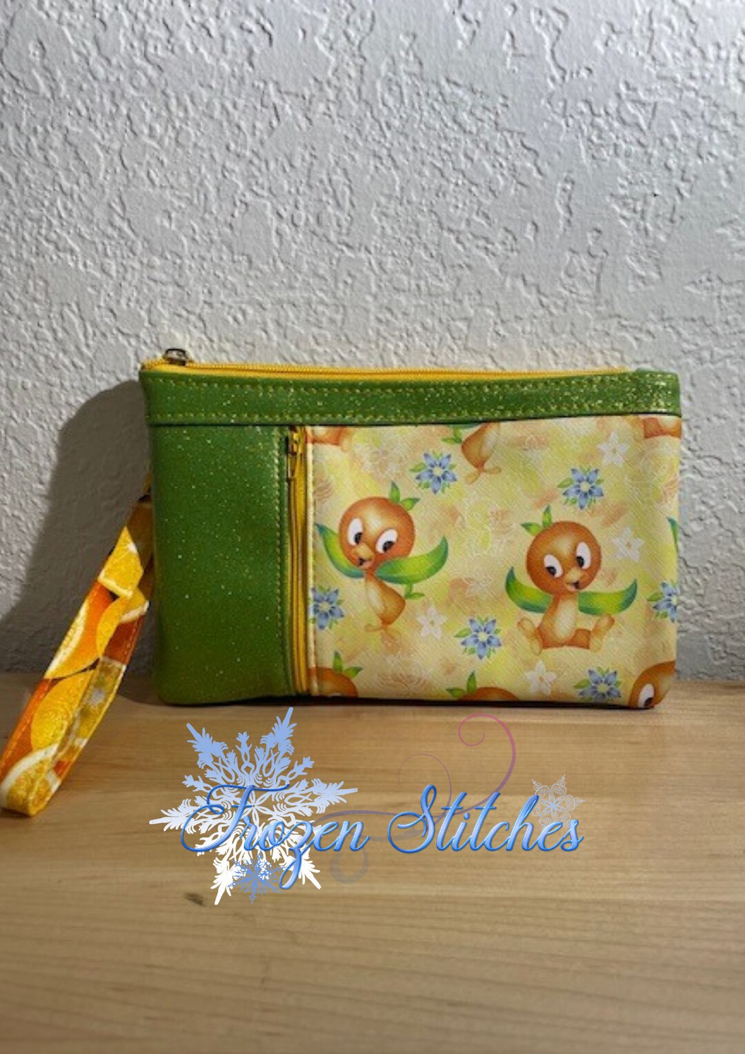 Zippy Clutch Orange Bird - Etsy