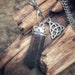 Bloodstone Necklace Pagan Witchcraft Jewelry Bloodstone - Etsy