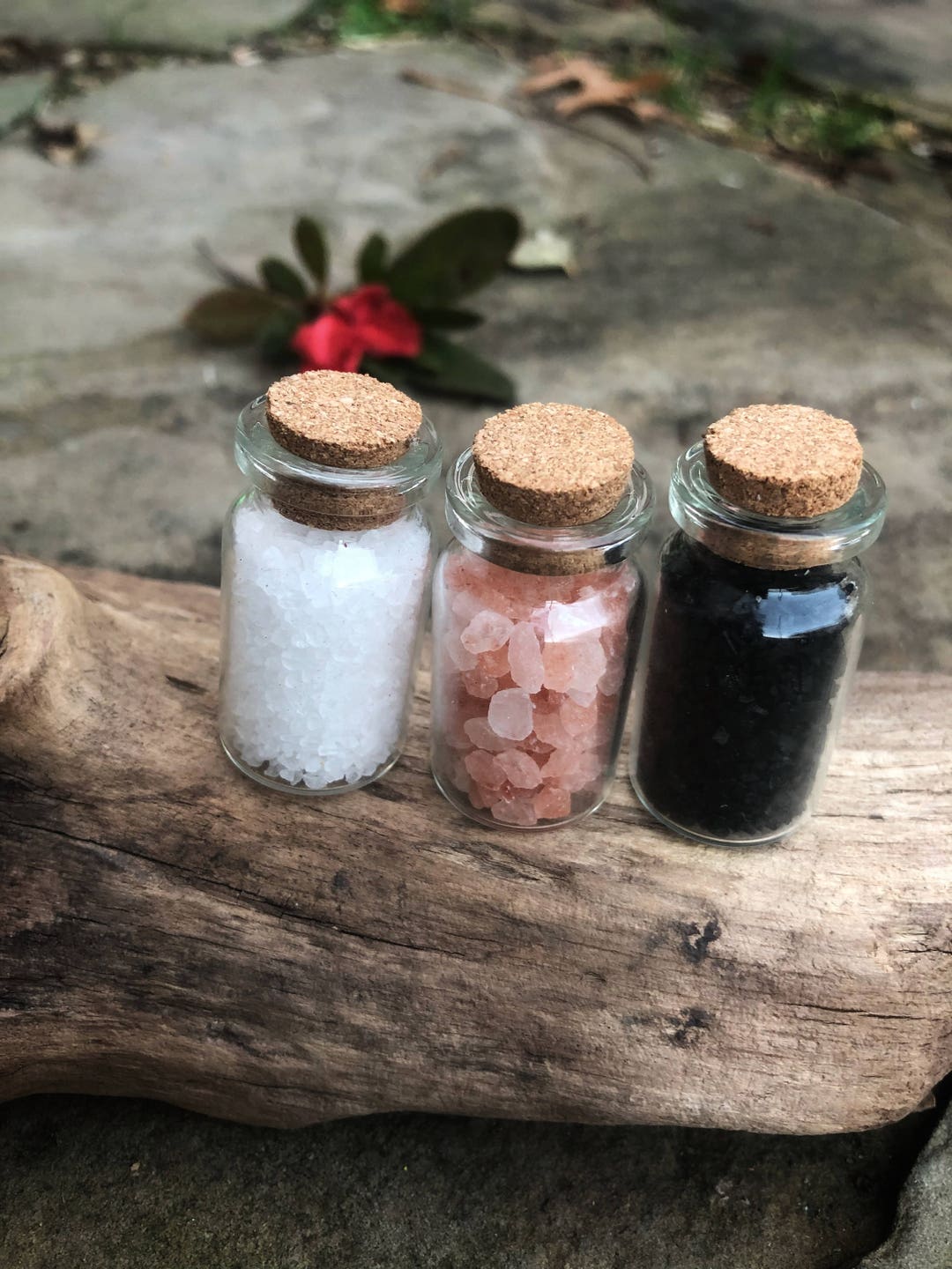 Witchs Salt, Altar Salt, Black Salt Protect, Ritual Salt Set, Energy ...