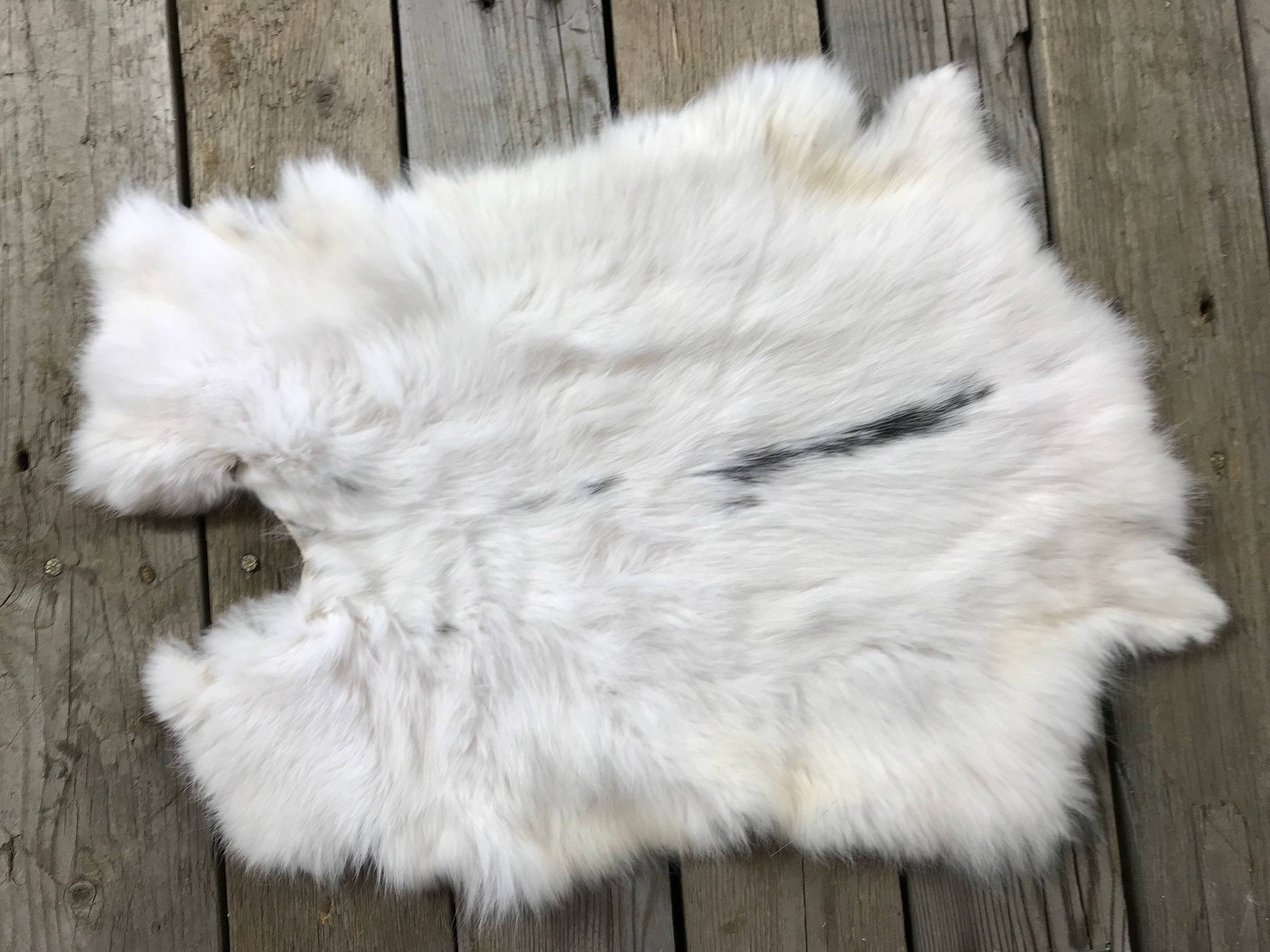 Lot of 3 Assorted Rabbit Hides as Shown Natural Rabbit Fur | Etsy New ...