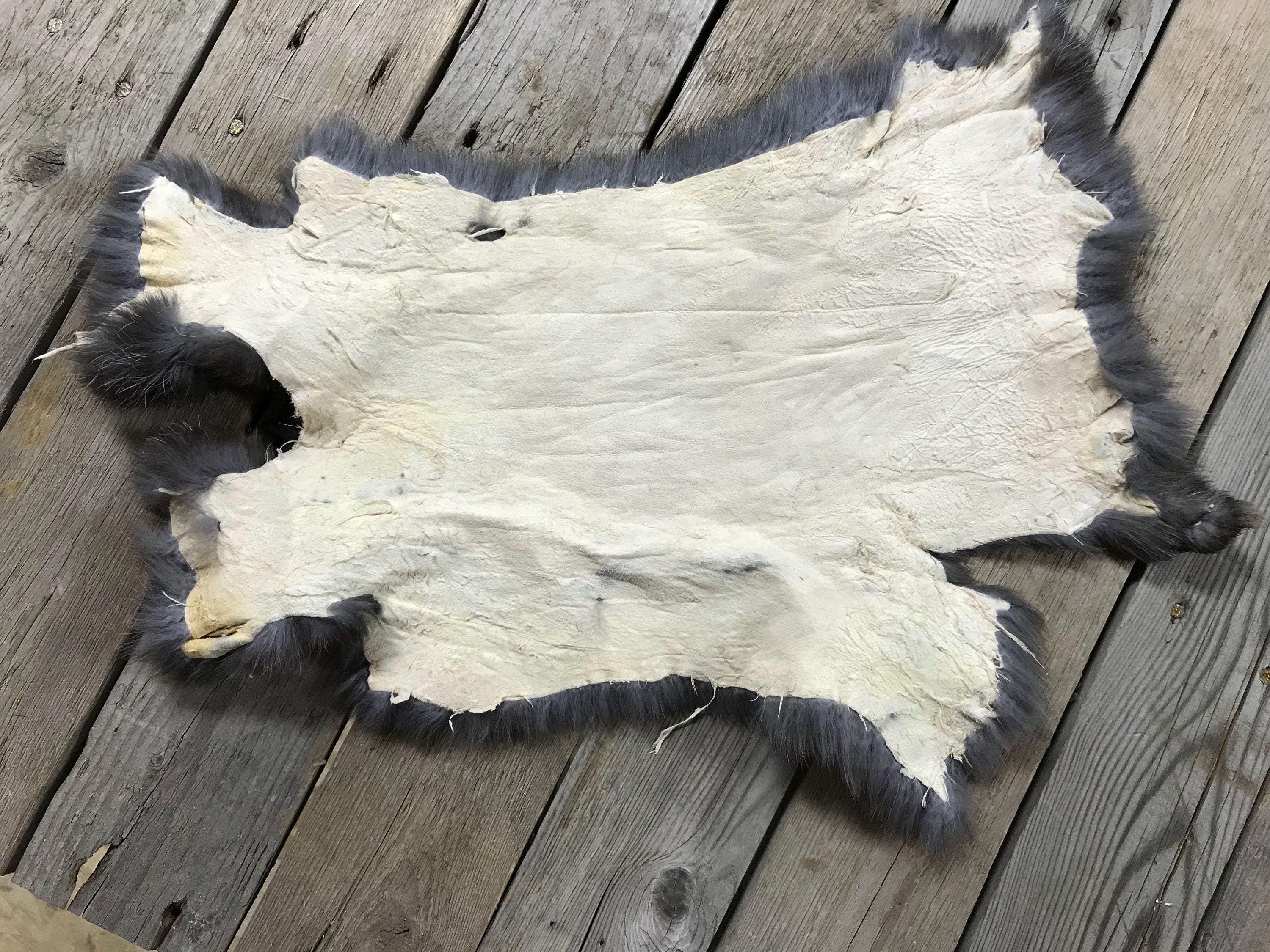 Lot of 4 Assorted Rabbit Hides as Shown Natural Rabbit Fur | Etsy