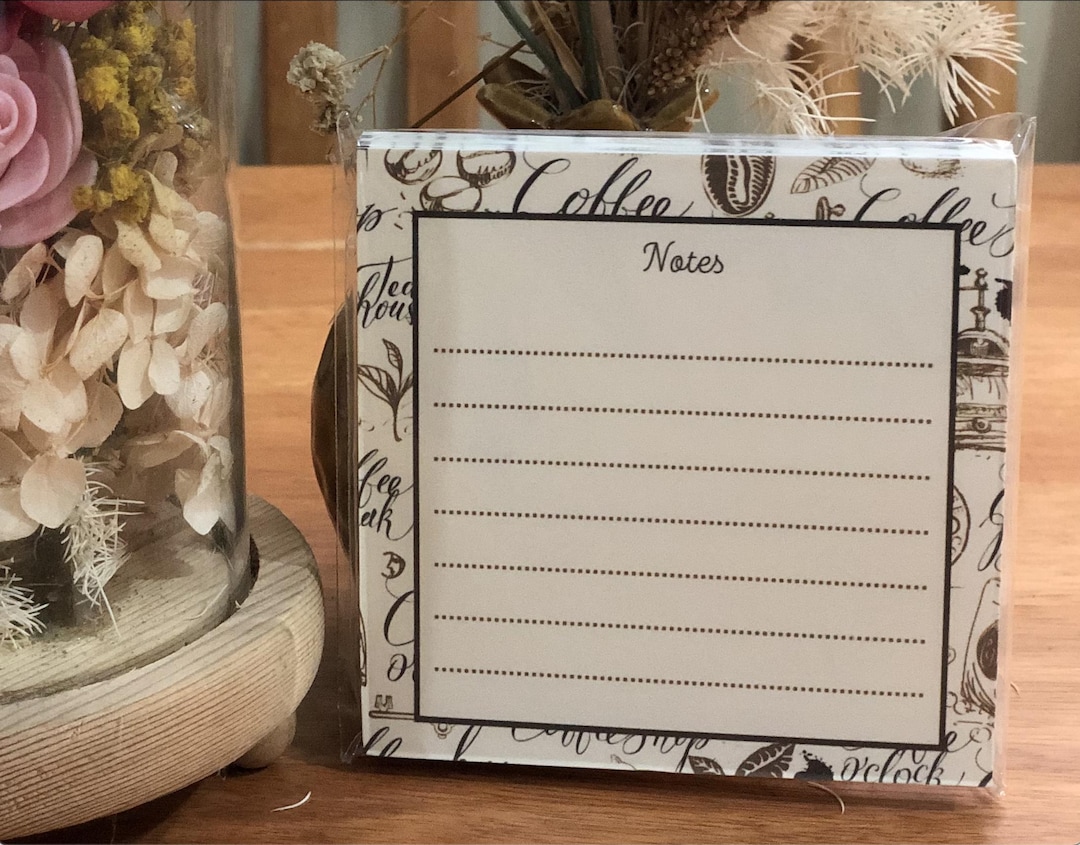Printable Notepads (set 1) - Printable PDF and PNG File | Digital ...