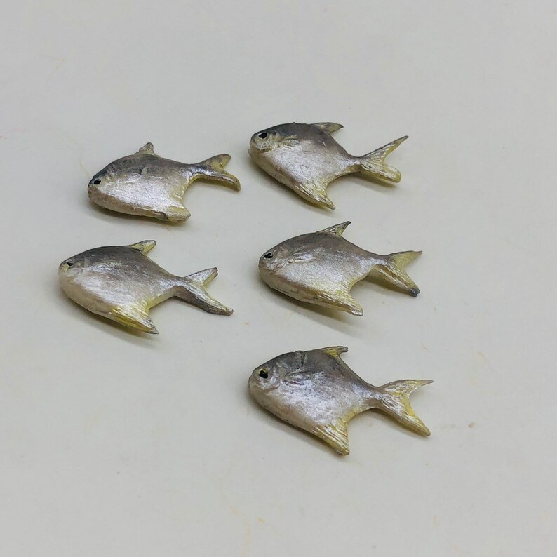 5 Pieces Miniature Fish Look Beautiful and Realistic for - Etsy