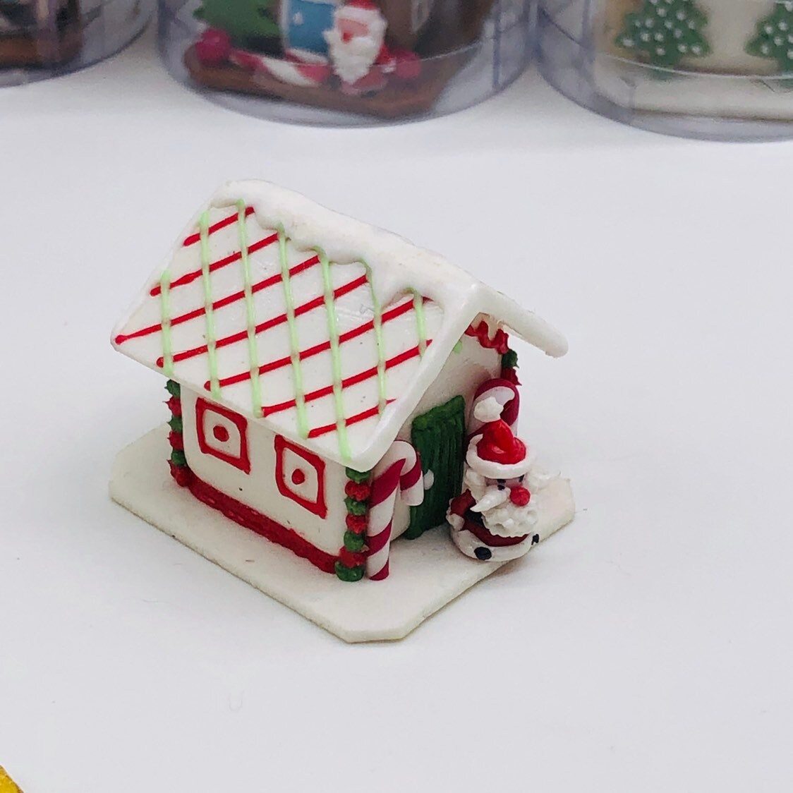 Miniature Gingerbread House 3dminiature Christmas | Etsy