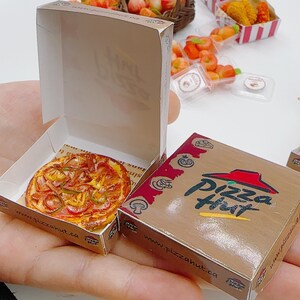 Miniature Fake Pizza,miniature Food, Miniature Bakery, Miniature Sweet ...