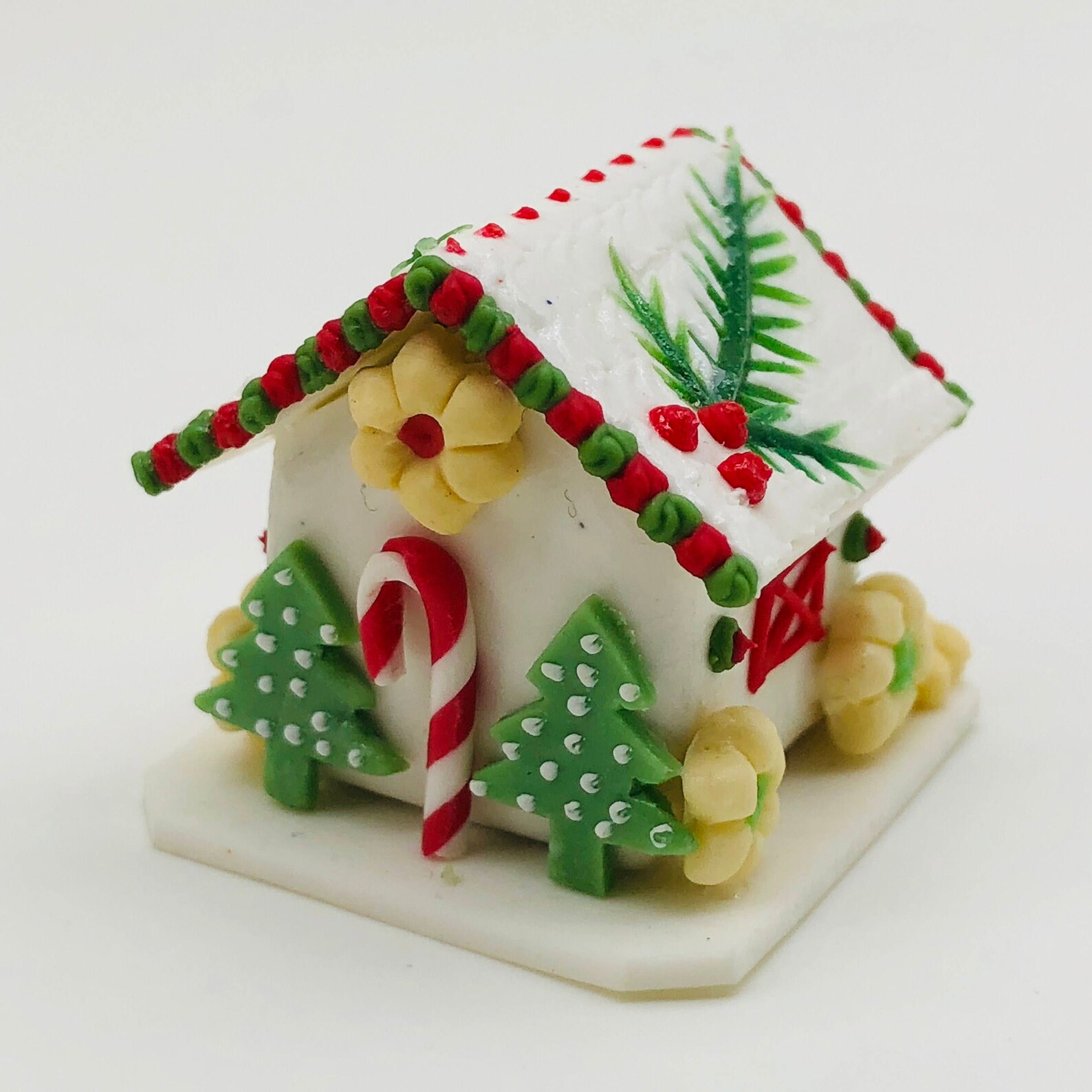 Miniature Gingerbread House 3dminiature Christmas - Etsy