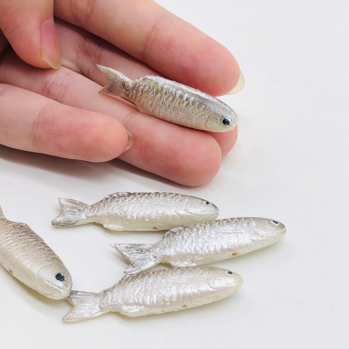 5 Pieces Miniature Fish Look Beautiful and Realistic for | Etsy