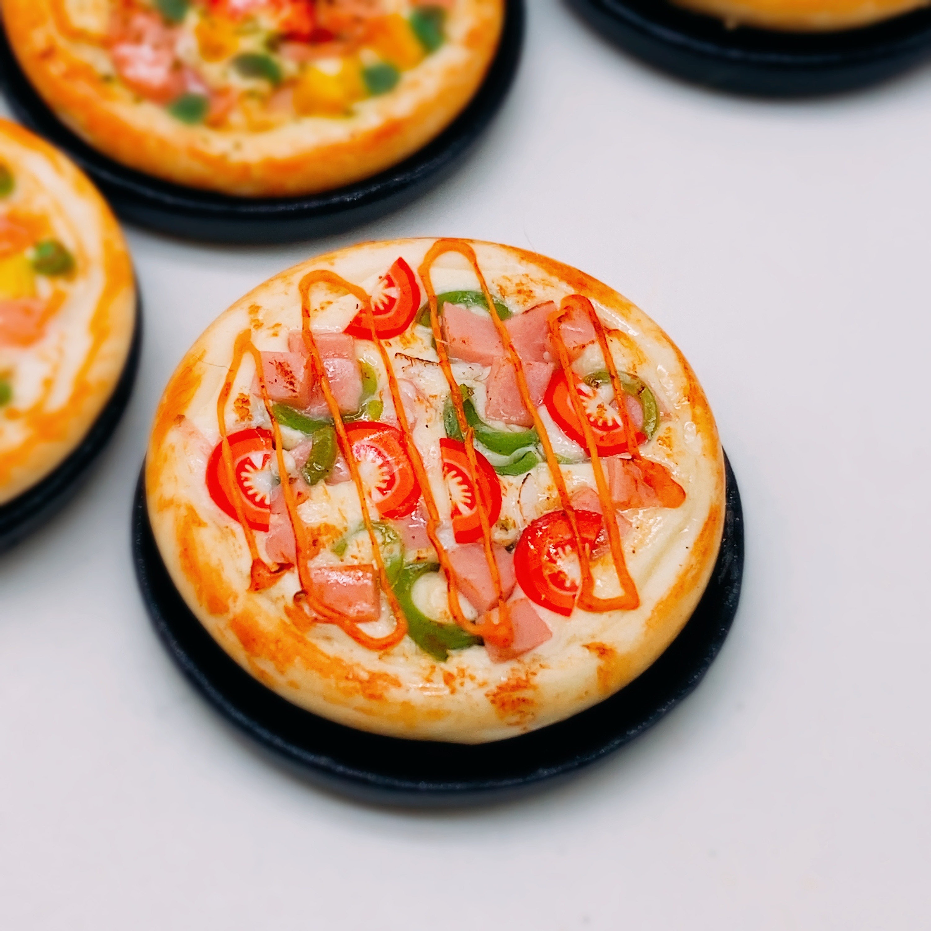 Miniature Fake Pizzaminiature Food Miniature Bakery - Etsy