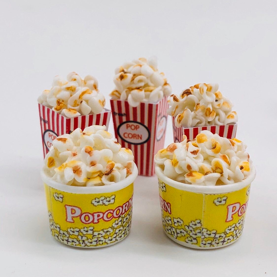 Miniature Popcorn Bucket Popcorn in Box Miniature Food - Etsy UK