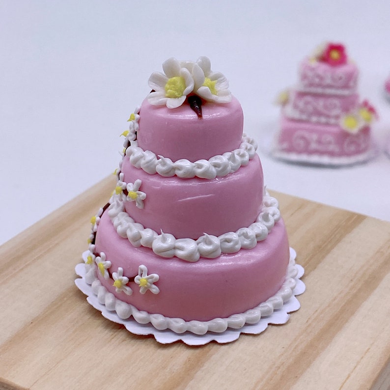 Miniature 3 Layer Sweet Cake Miniature Sweet Cake for | Etsy