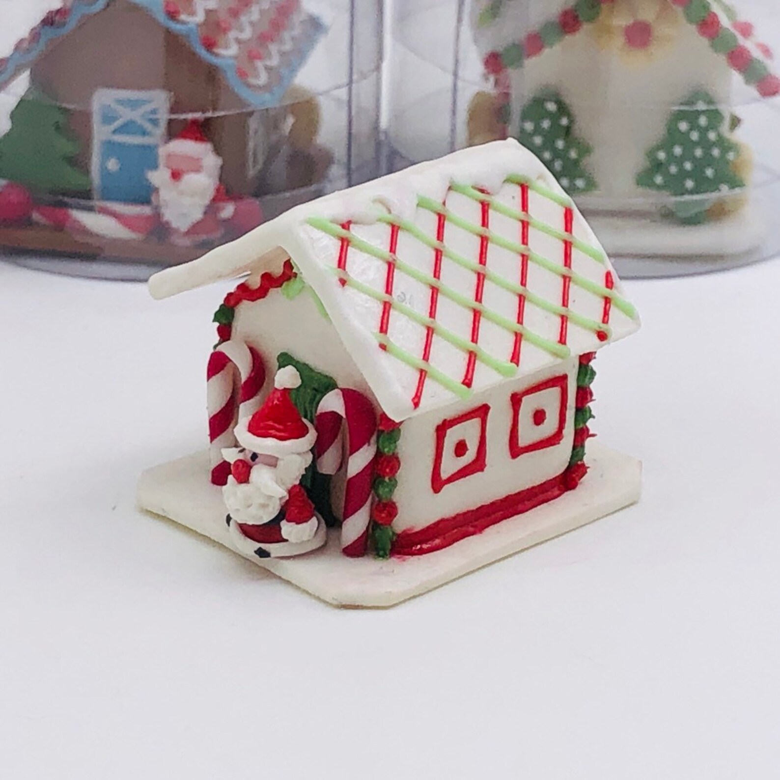 Miniature Gingerbread House 3dminiature Christmas - Etsy