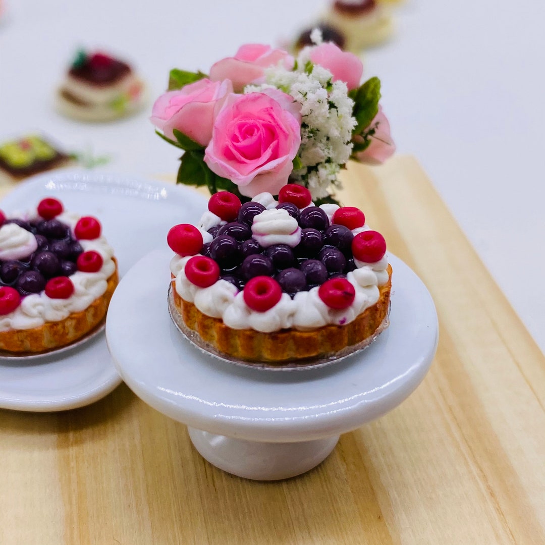 Miniature Tart, Miniature Fake Food, Miniature Bakery, Miniature Sweet ...