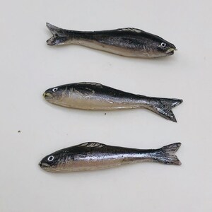 5 Pieces Miniature Fish Look Beautiful and Realistic for | Etsy