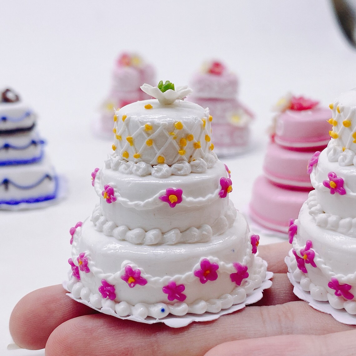 Miniature 3 Layer Sweet Cake Miniature Sweet Cake for | Etsy