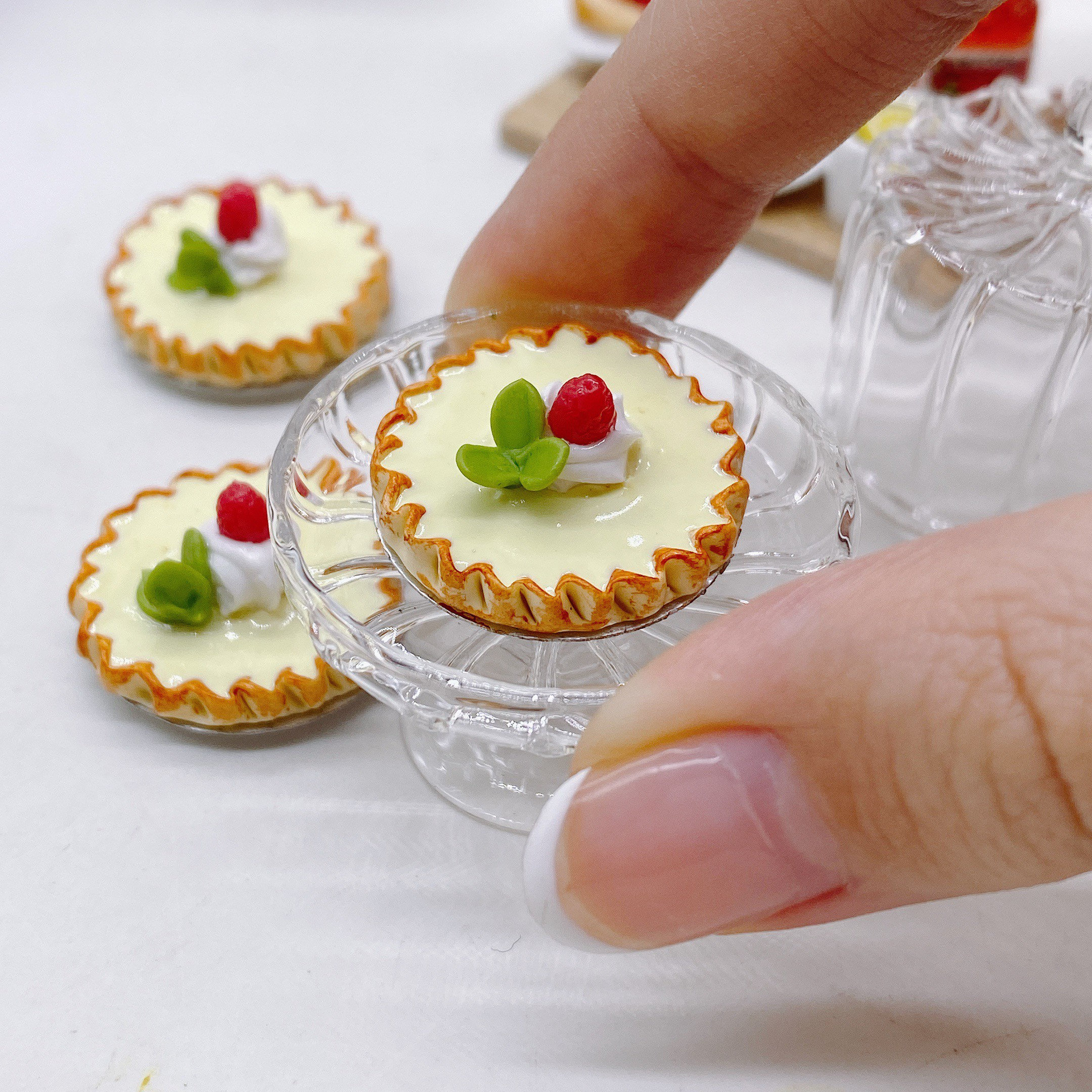 Miniature Fruit Pieminiature Fruit Cakeminiature - Etsy
