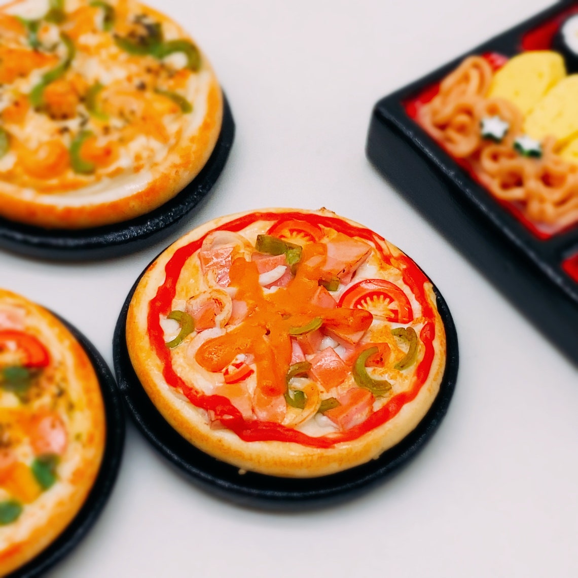 Miniature Fake Pizzaminiature Food Miniature Bakery - Etsy