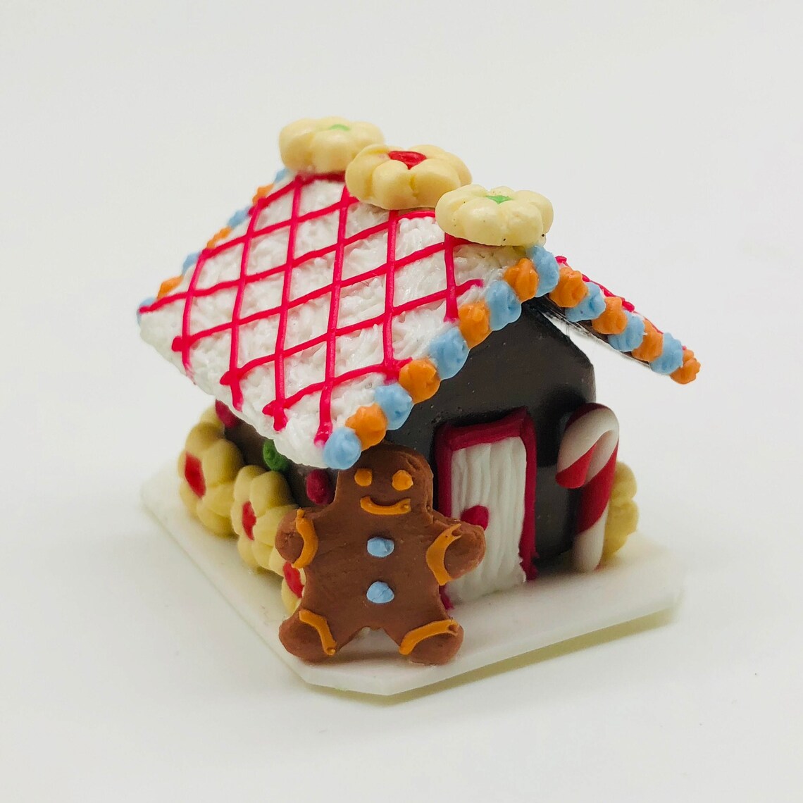 Miniature Gingerbread House 3dminiature Christmas - Etsy
