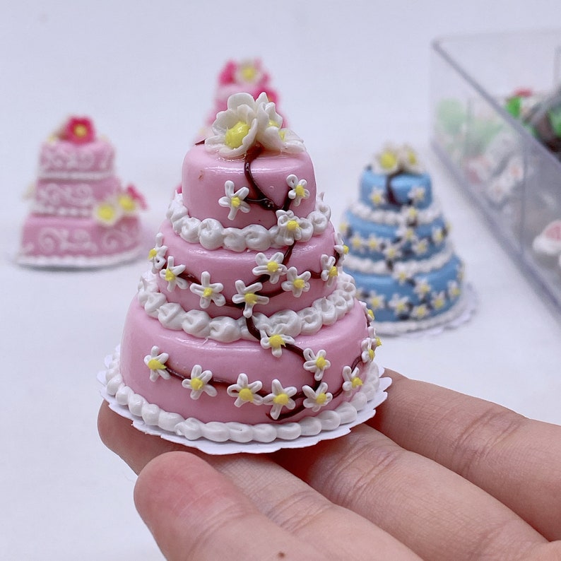 Miniature 3 Layer Sweet Cake Miniature Sweet Cake for | Etsy