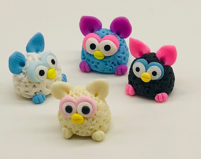 Miniature Furby Set,miniature Dolls,dolls and Miniature - Etsy