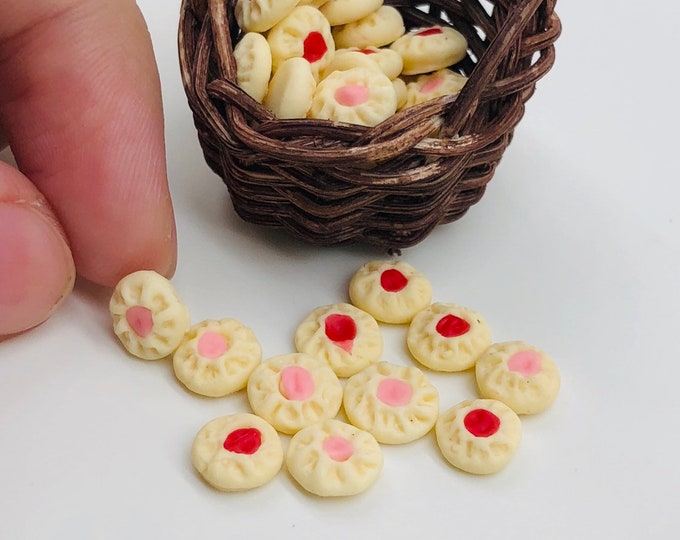 40 Pieces Miniature Cookie,miniature Bakery,miniature Sweet,dolls and ...