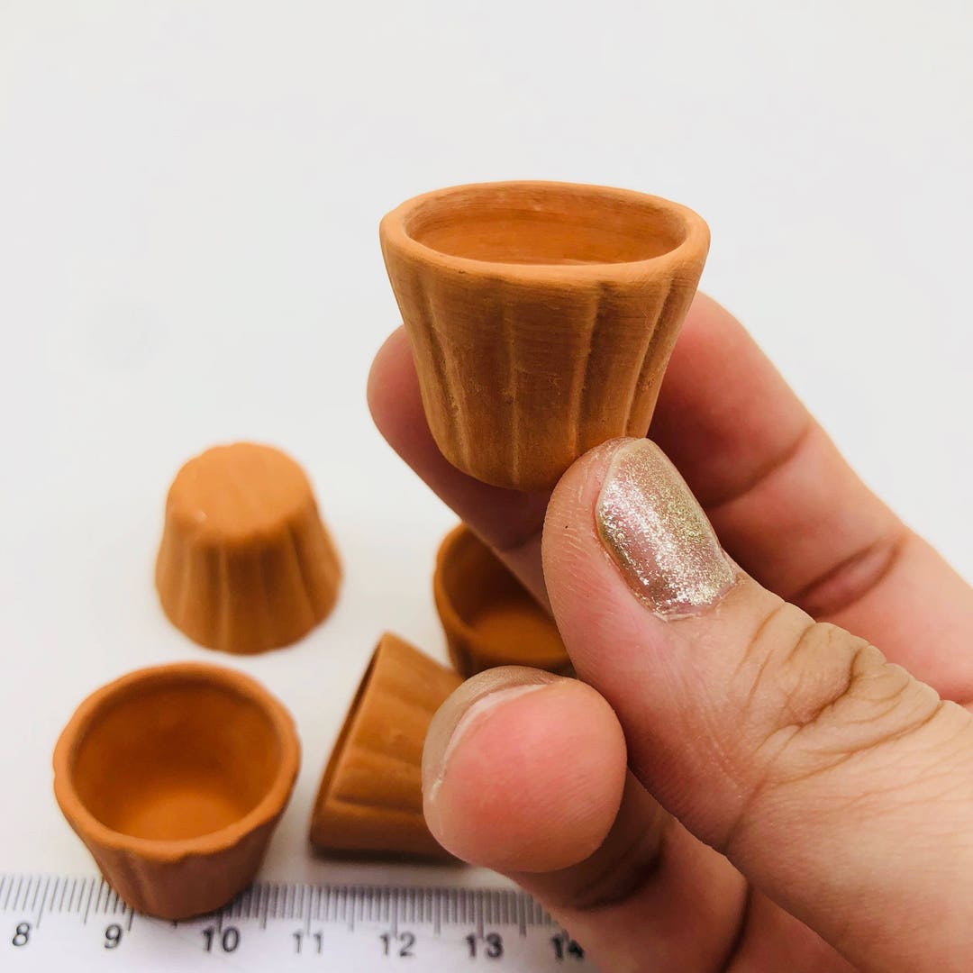 10 Pieces Miniature Pot,miniature Dollhouse Fairy Garden,miniature ...