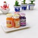 4 Pieces Miniature Jam Miniature Fake Food Miniature - Etsy