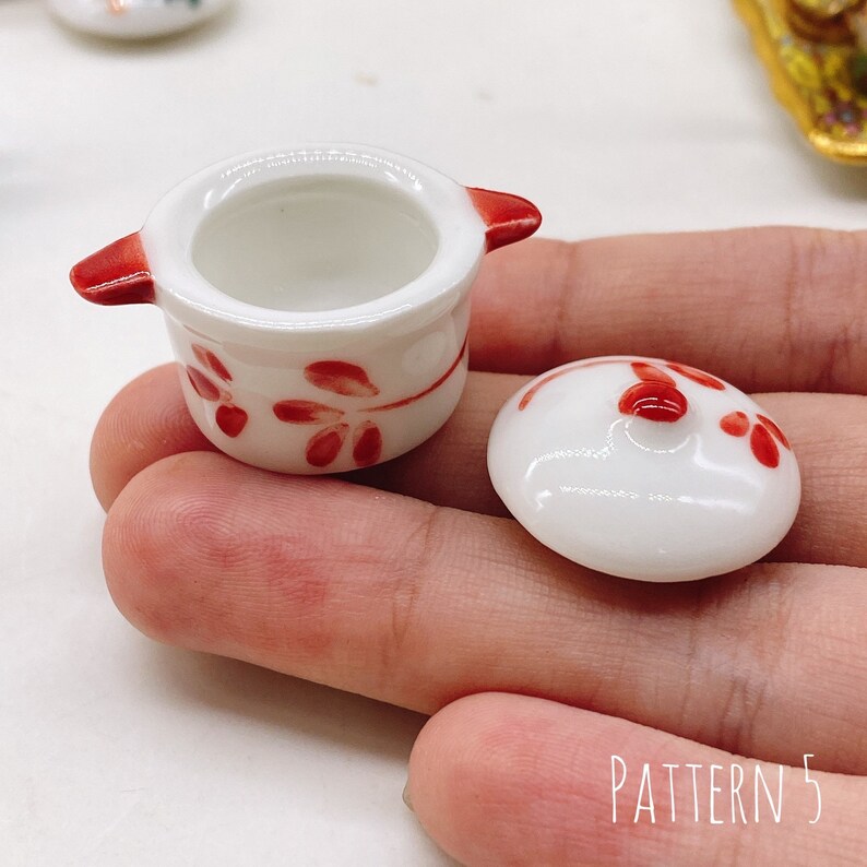 Miniature Ceramic Pot Miniature Ceramic Kitchen Miniature - Etsy