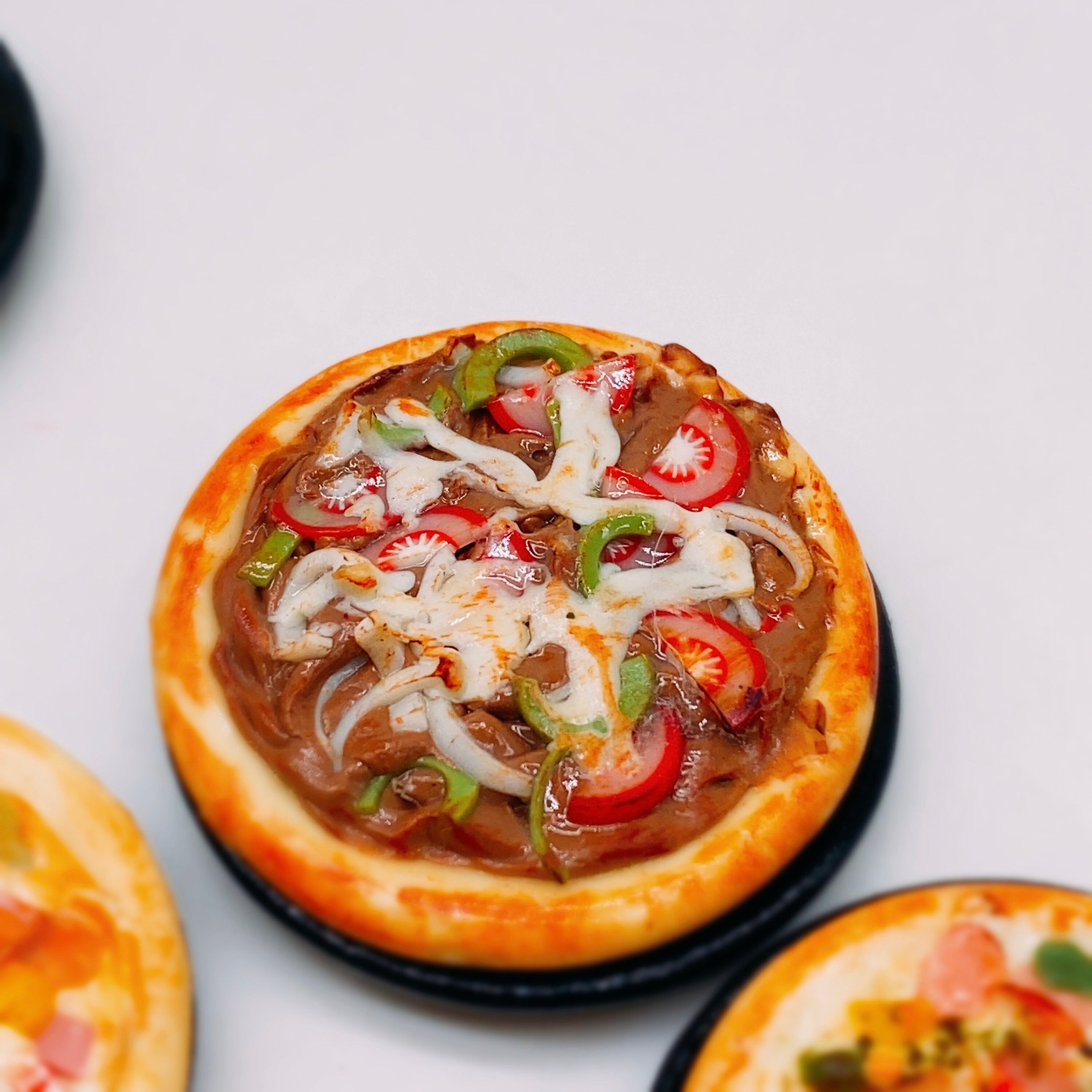 Miniature Fake Pizzaminiature Food Miniature Bakery - Etsy