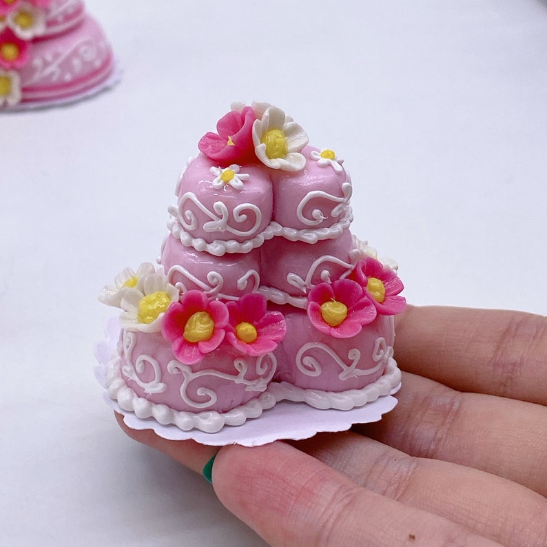 Miniature 3 Layer Sweet Cake Miniature Sweet Cake for - Etsy