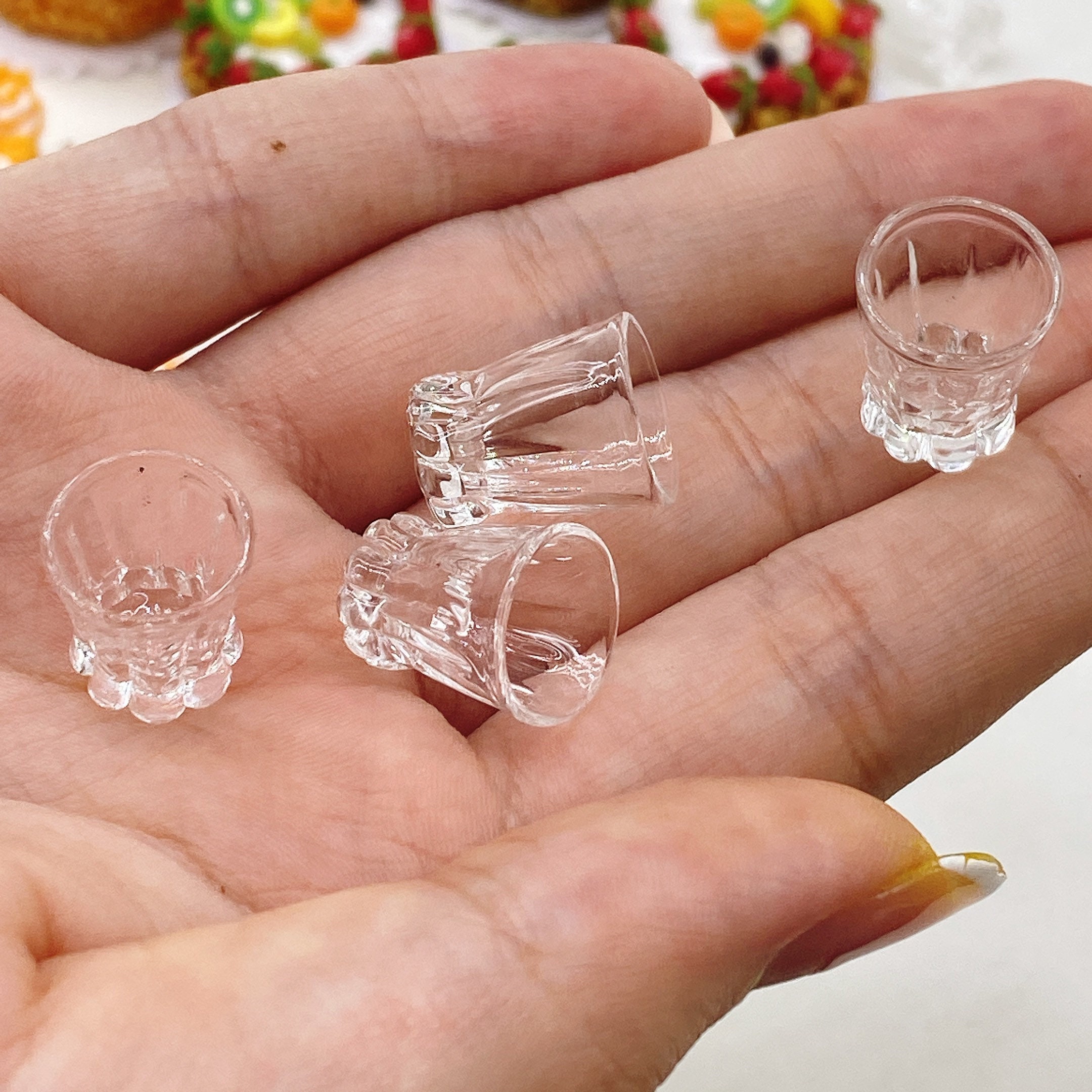 10 Pieces Miniature Glass Whisky Made From Glasses Miniature - Etsy