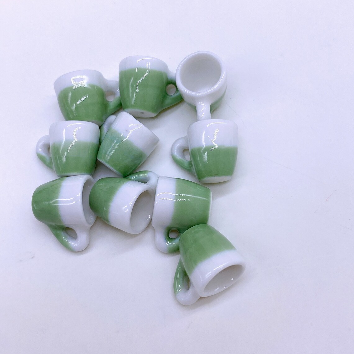 10 Pieces Miniature Ceramic Cup Miniature Mug Miniature | Etsy