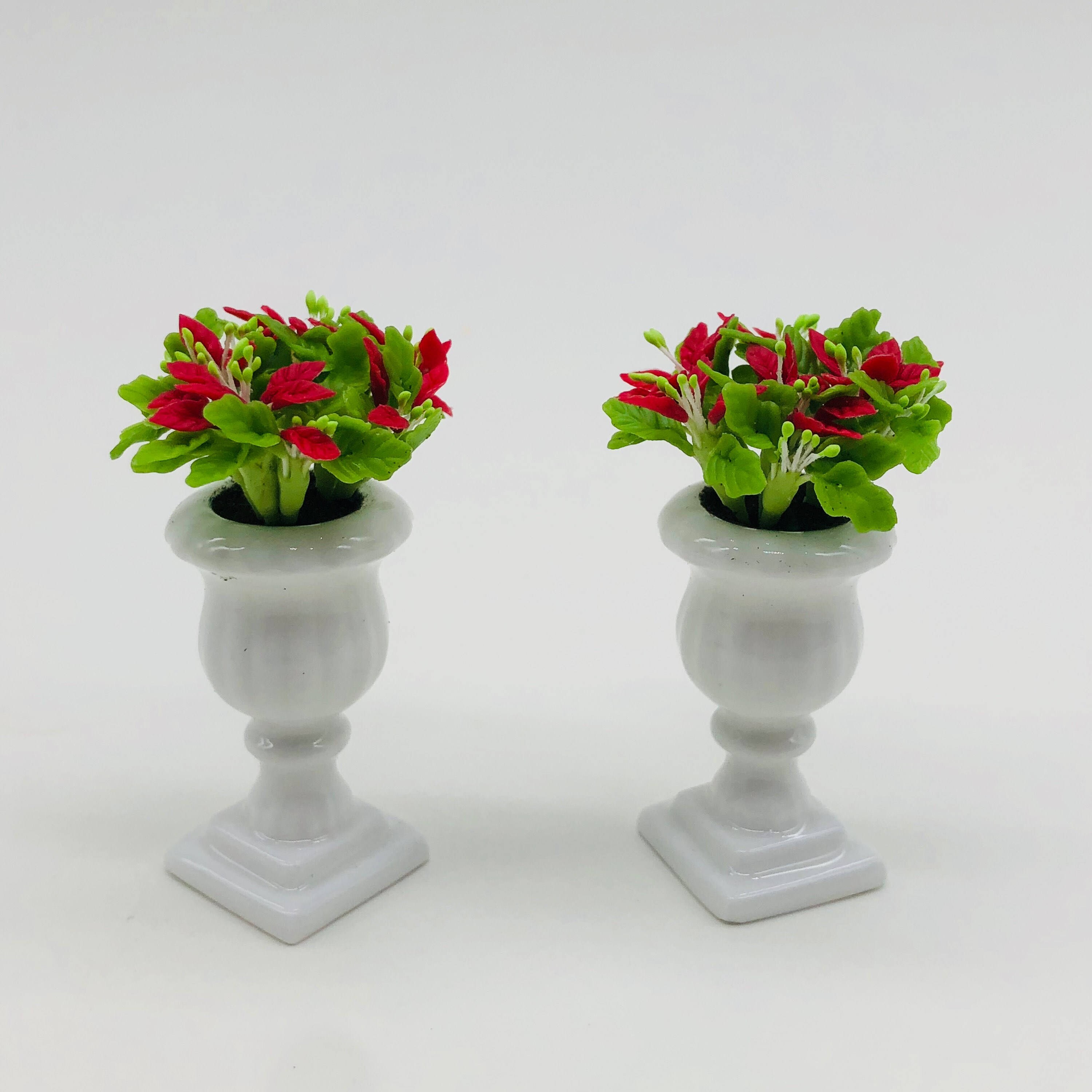 Miniature Plant in Pot Roman Styleminiature Flowerminiature - Etsy