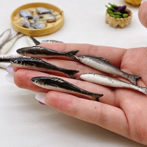 5 Pieces Miniature Fish Look Beautiful and Realistic for | Etsy