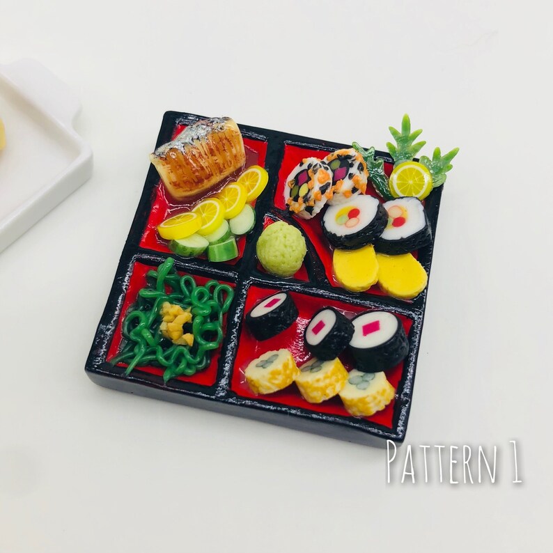 Miniature Japan Food Set Bento Miniature Food Miniature - Etsy