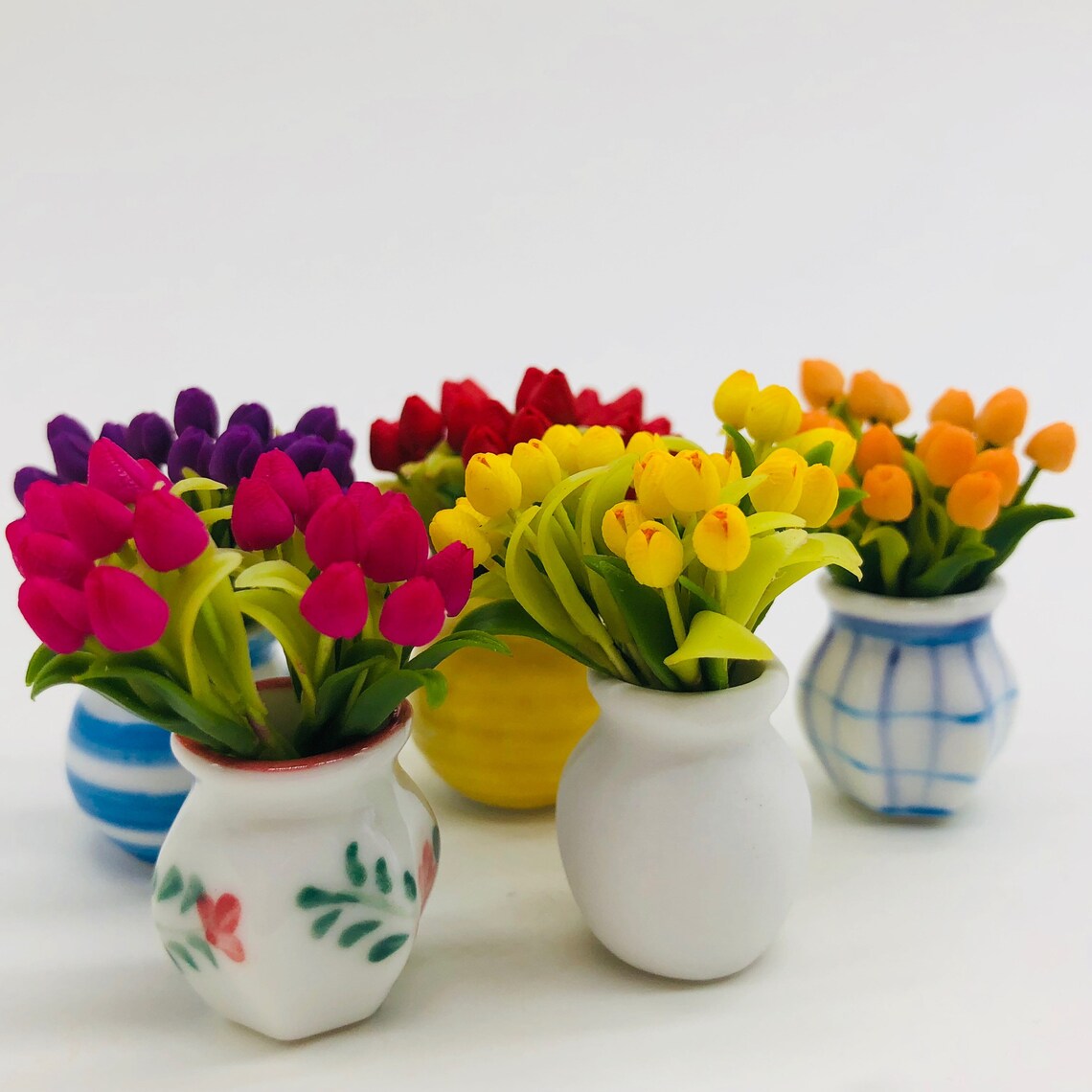 Miniature Tulip Miniature Flower and Miniature Orchids Petit - Etsy