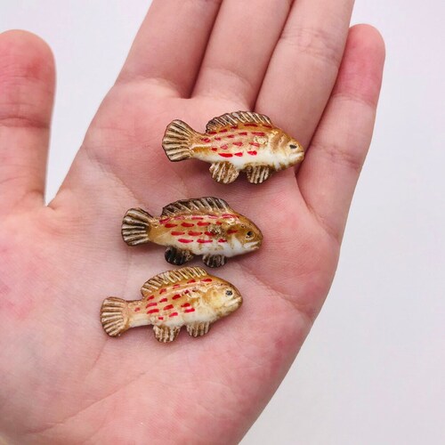 5 Pieces Miniature Fish Look Beautiful and Realistic for - Etsy