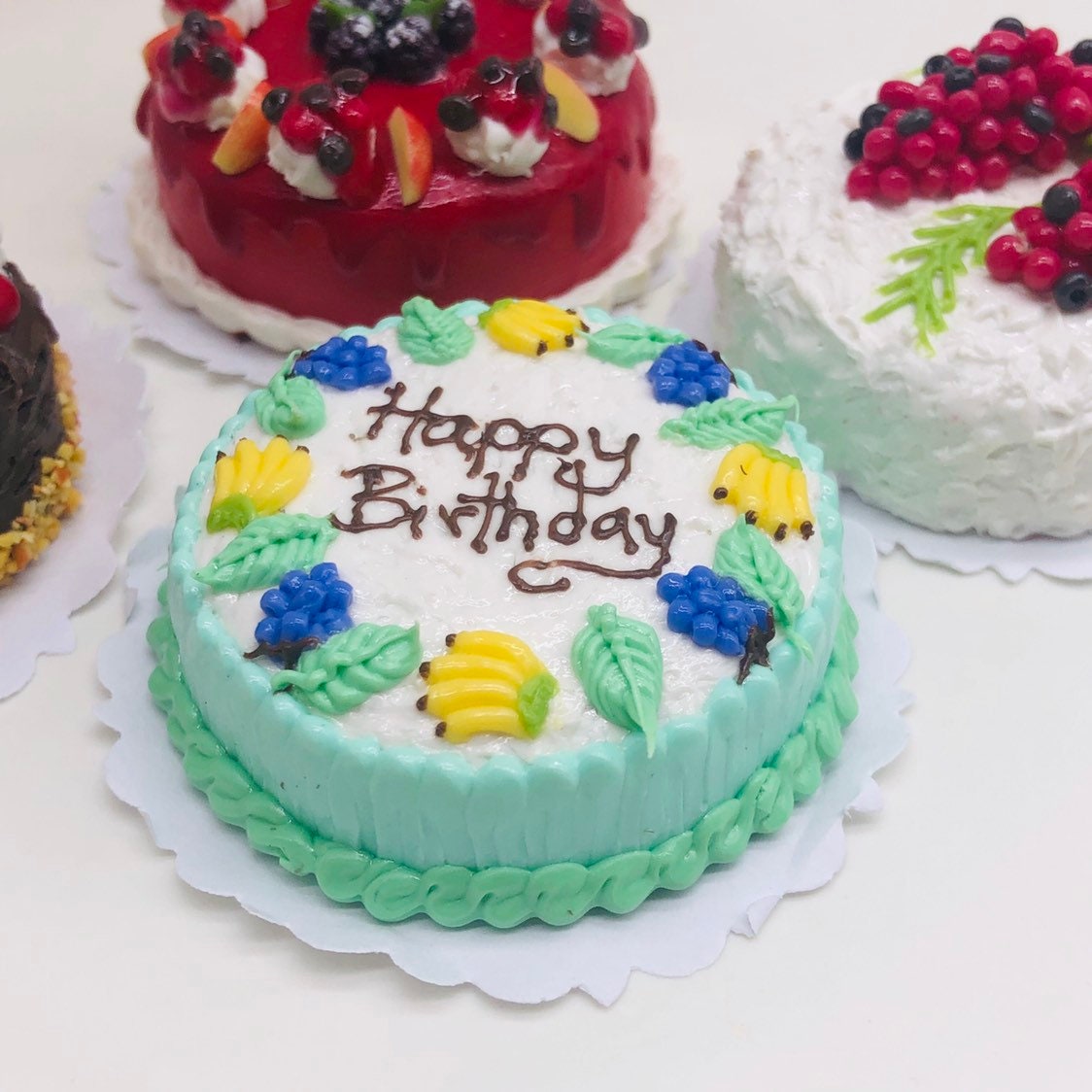 Miniature Happy BirthDay Cake Miniature CakeMiniature | Etsy