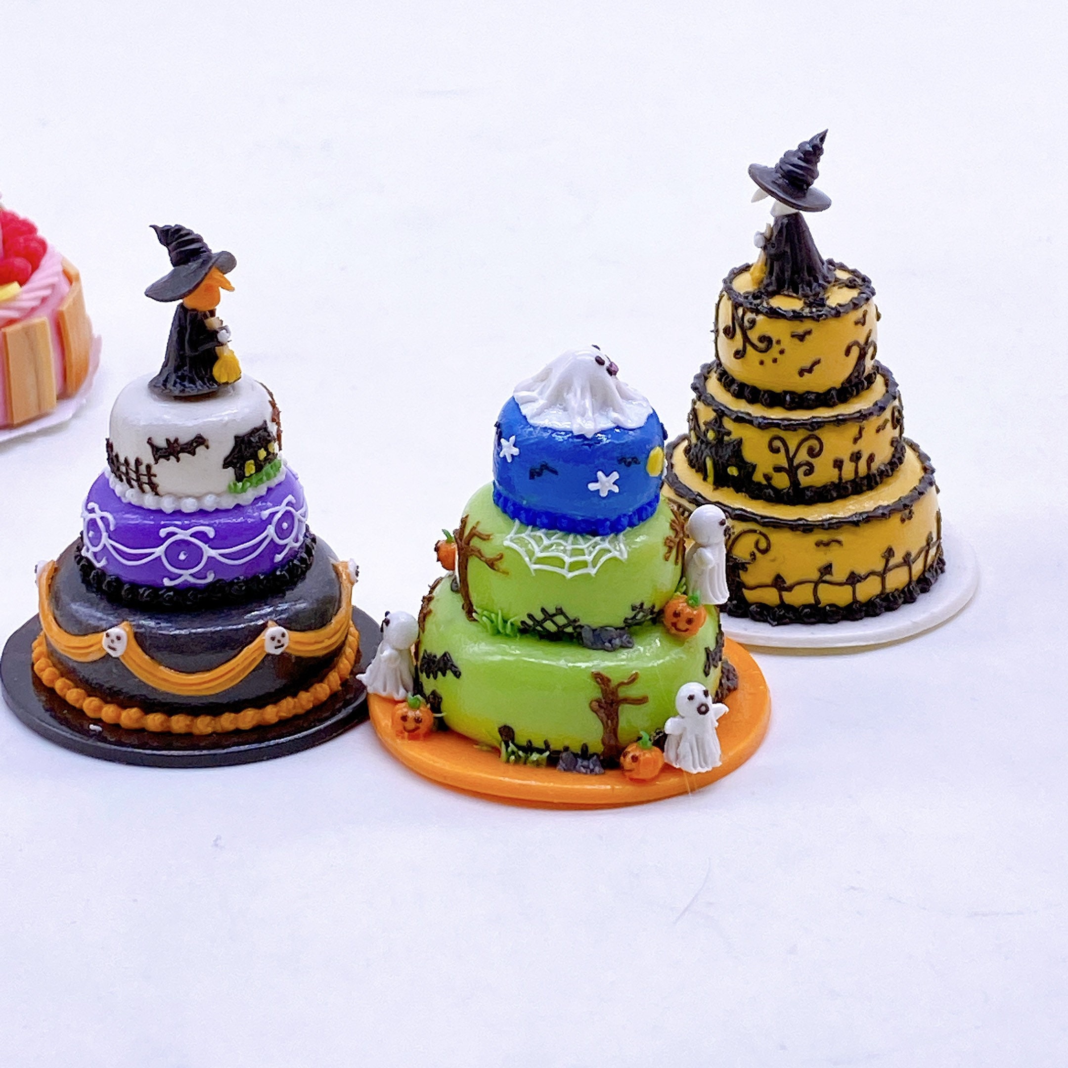 Miniature 3 Layer Halloween Cake Miniature Sweet Cake For Etsy miniature-3-layer-halloween-cake-miniature-sweet-cake-for-etsy