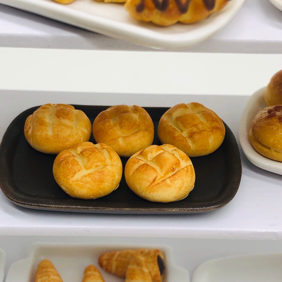 10 pieces Miniature BreadMiniature BakeryMiniature | Etsy