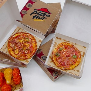 Miniature Fake Pizza,miniature Food, Miniature Bakery, Miniature Sweet ...