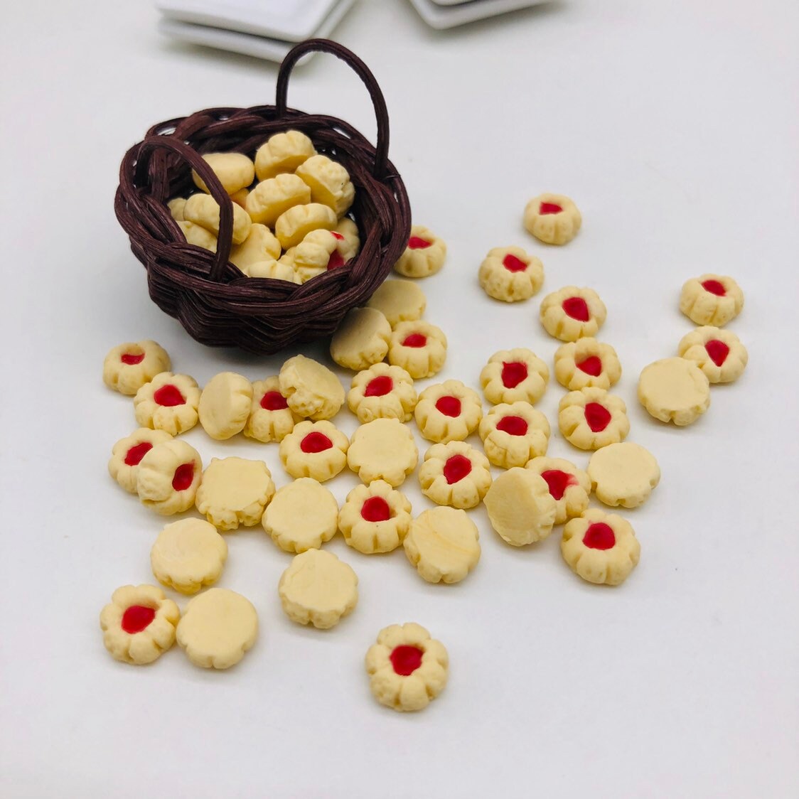 40 Pieces Miniature Cookieminiature Bakeryminiature | Etsy