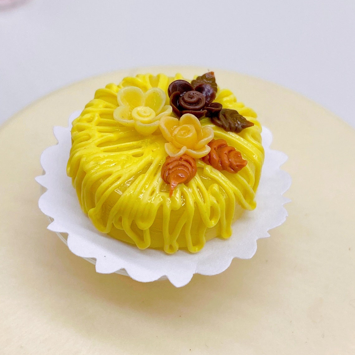 Miniature Cake Size 25 Mm Miniature Fake Food Miniature | Etsy