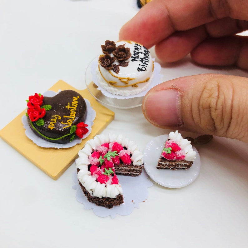 Miniature CakeMiniature BakeryMiniature SweetDollhouse | Etsy